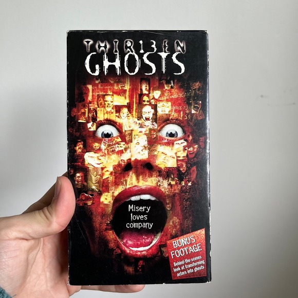 Media | Thirteen Ghosts Vhs 201 Horror Movie Tony Shalhoub Matthew ...
